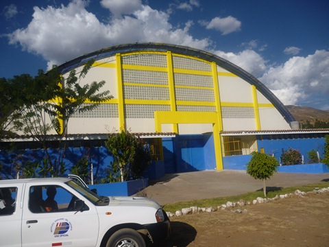 Próxima Inauguración del Coliseo Cerrado de Huanta | Serperuano.com