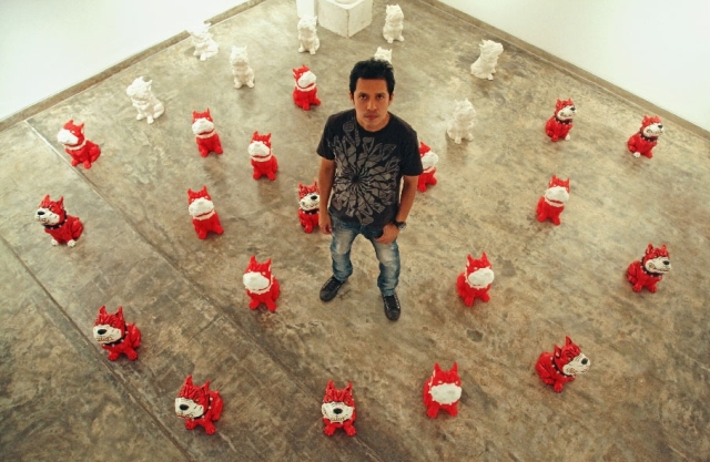 Exposición La Colmena de Toño Núñez en la Galería Juan Pardo Heeren ...