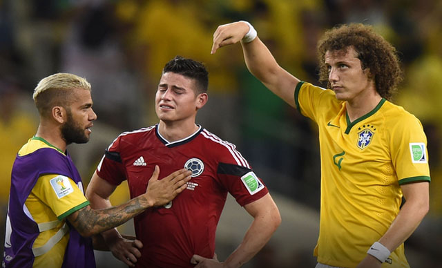 Colombiano James Rodríguez se despidió del mundial entre lágrimas ...
