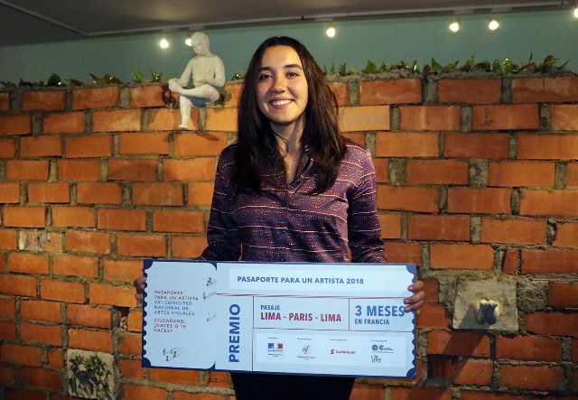 María Fernanda Laso. Ganadora «Pasaporte para un artista 2018 ...
